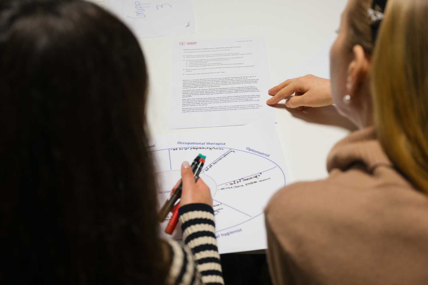 Interprofessional Learning (IPL) day | Karolinska Institutet